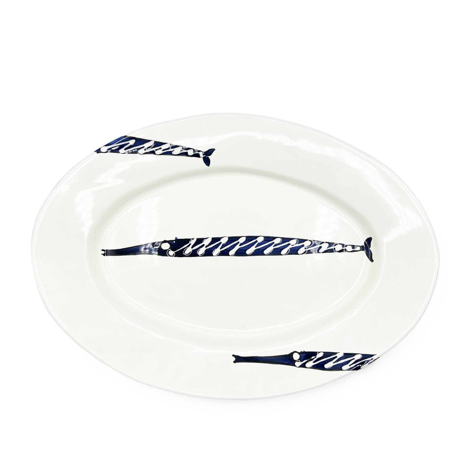 Oval plate fish fantasy – Sorrento è